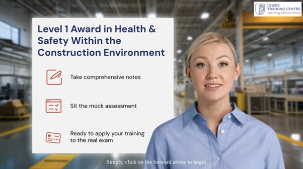 Health and Safety in Construction: Level 1 Award Course - Lewes ...
